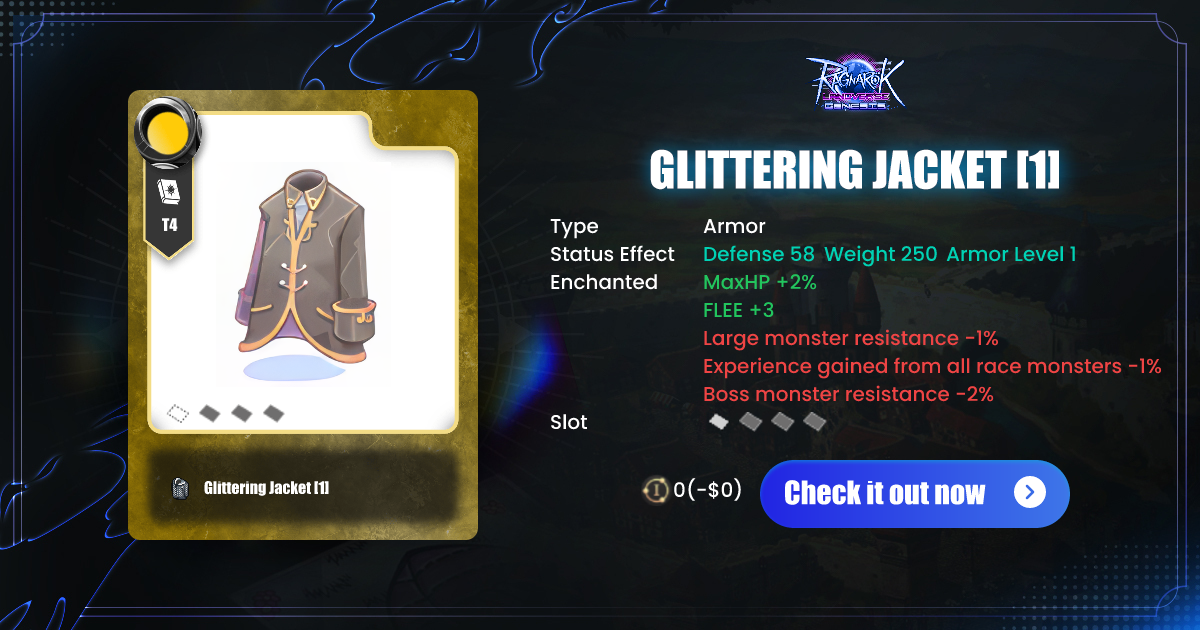 Glittering Jacket [1] - Marketplace | Maxion