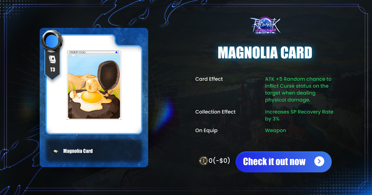 Magnolia Card - Marketplace | Maxion