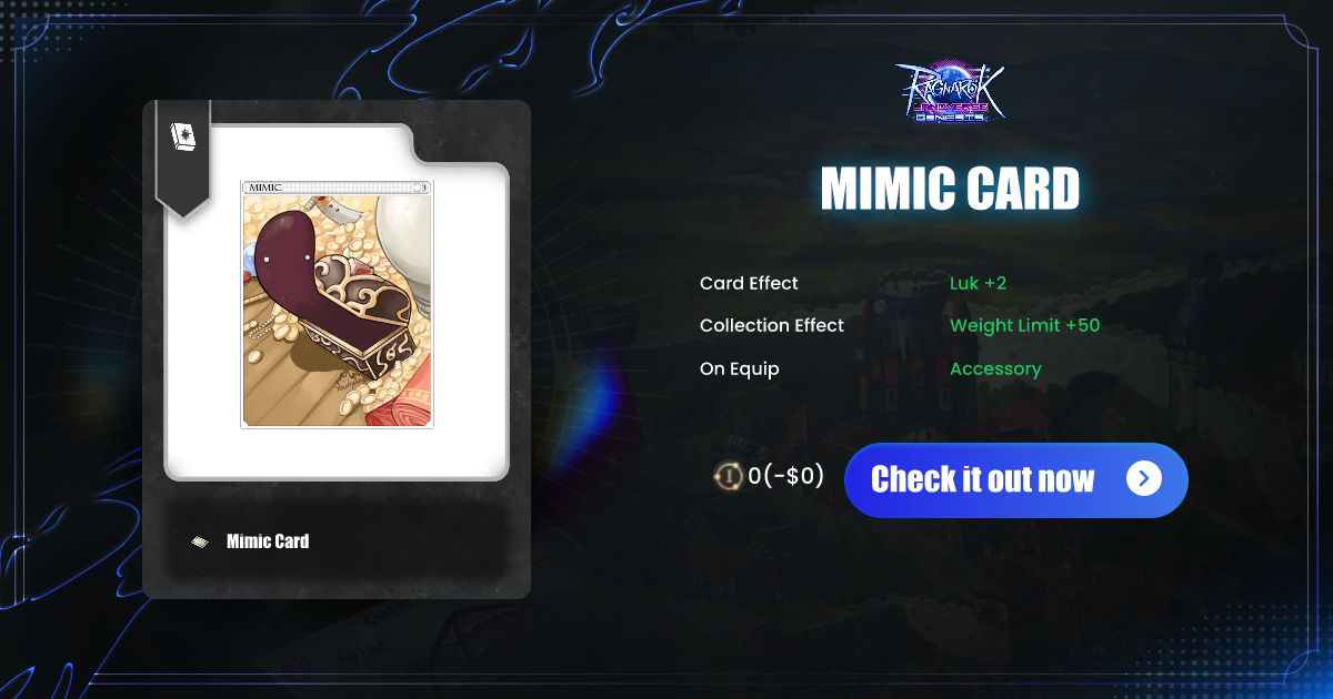 Mimic Card - Marketplace | Maxion
