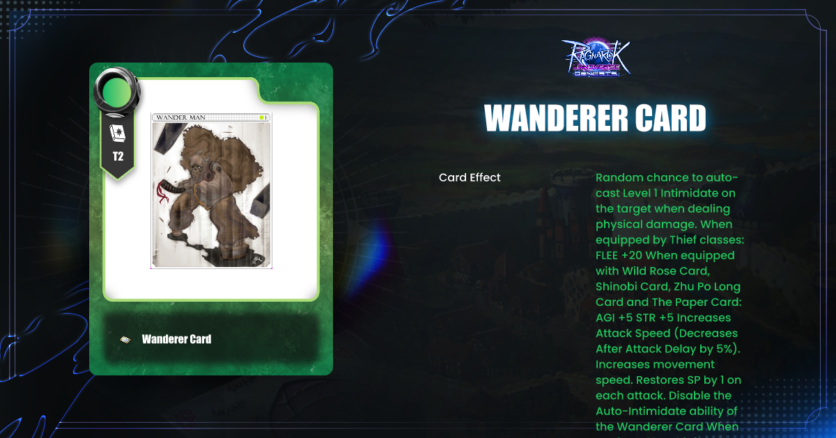 Wanderer Card - Marketplace | Maxion