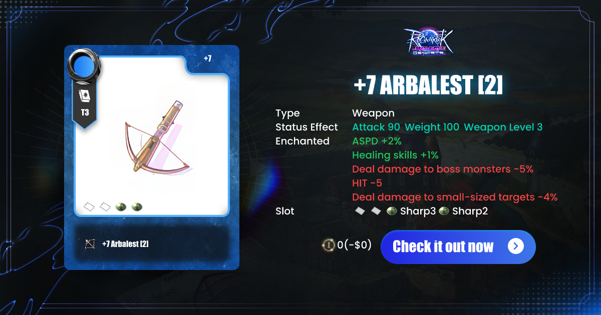 +7 Arbalest [2] - Marketplace | Maxion