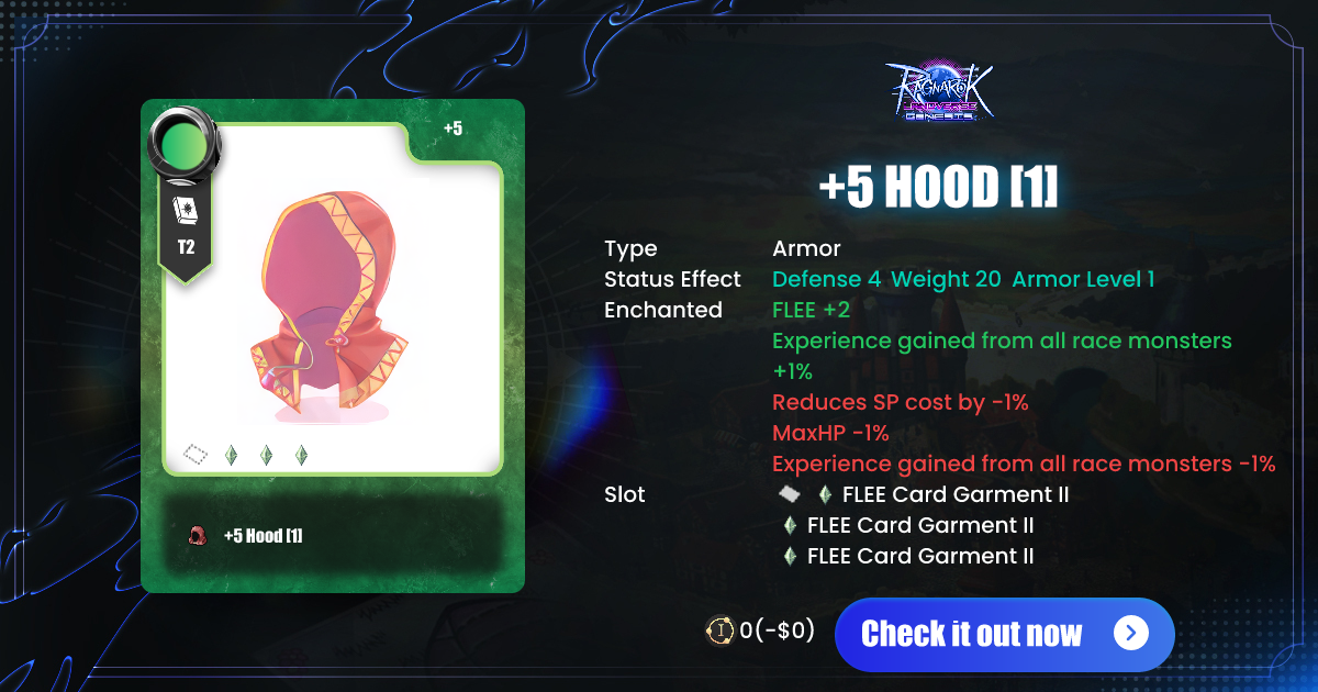 +5 Hood [1] - Marketplace | Maxion