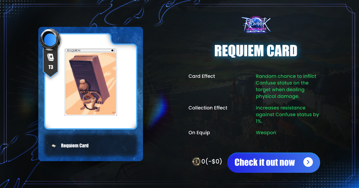 Requiem Card - Marketplace | Maxion