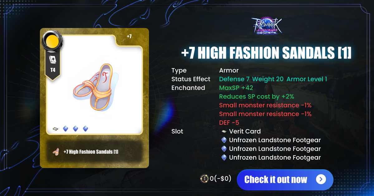 +7 High Fashion Sandals [1] - Marketplace | Maxion