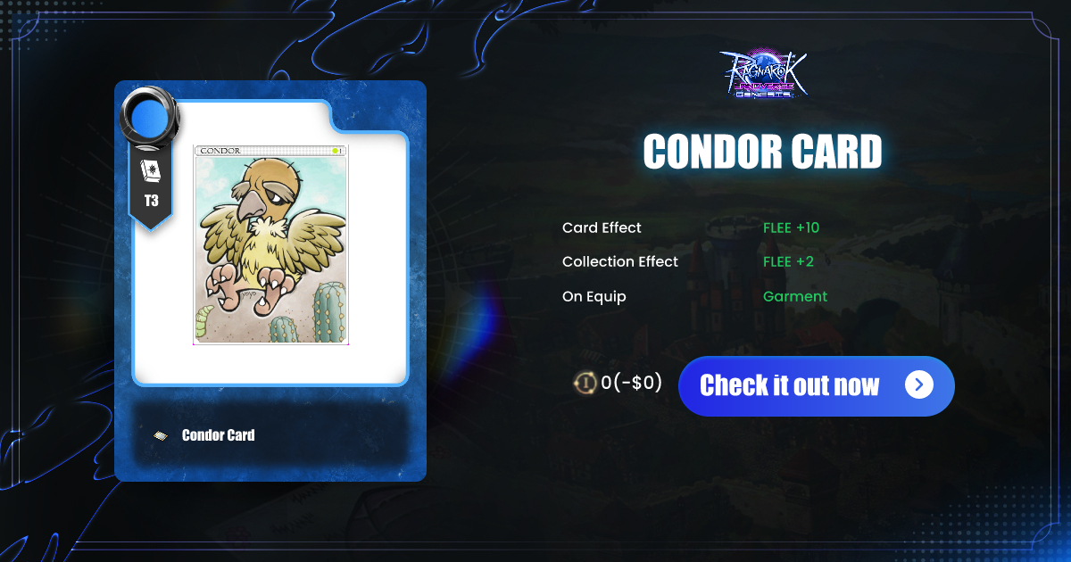 Condor Card - Marketplace | Maxion