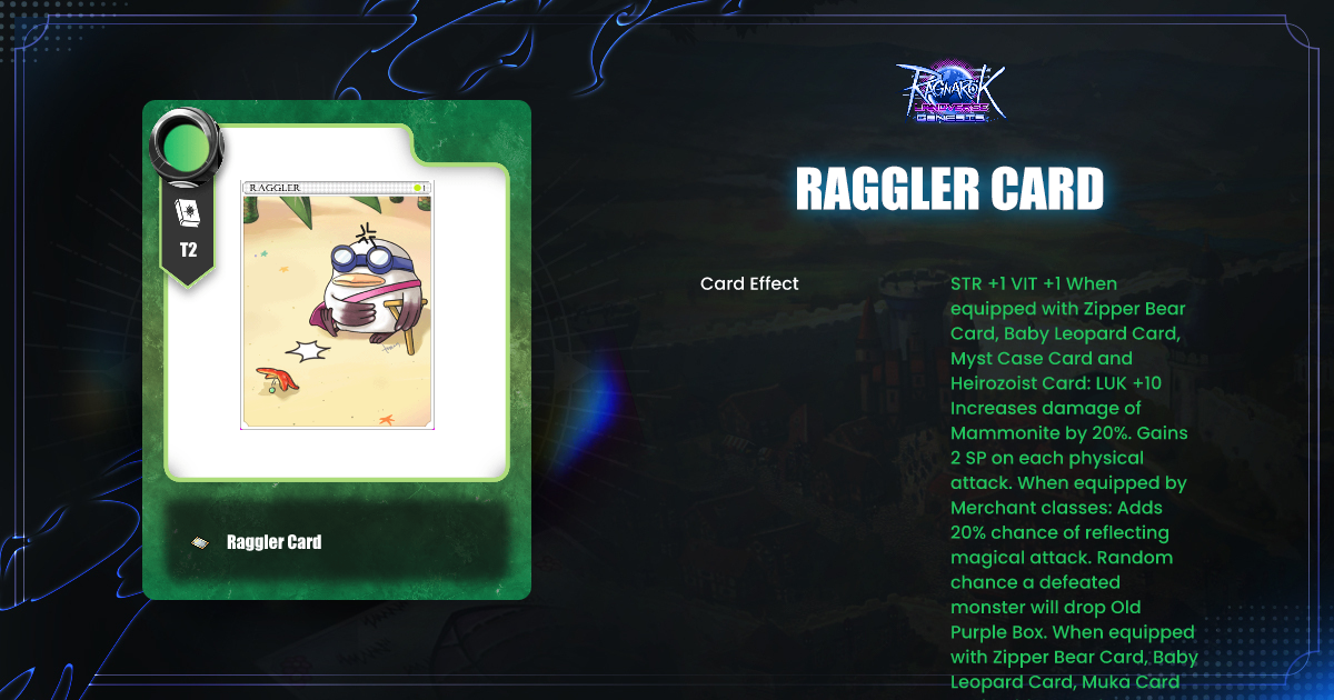 Raggler Card - Marketplace | Maxion