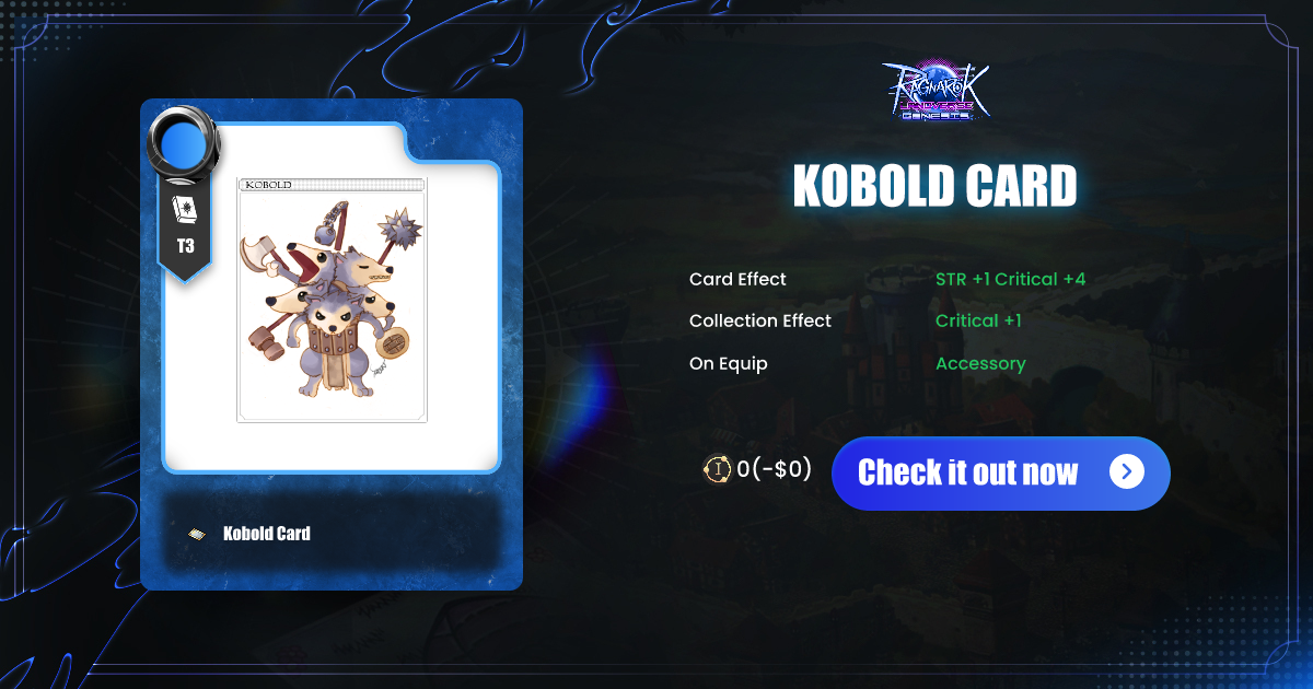 Kobold Card - Marketplace | Maxion
