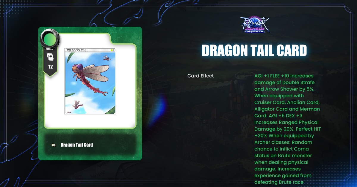 Dragon Tail Card - Marketplace | Maxion