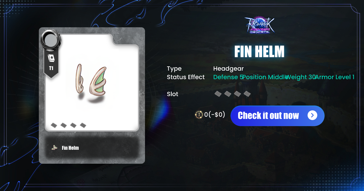 Fin Helm - Marketplace | Maxion