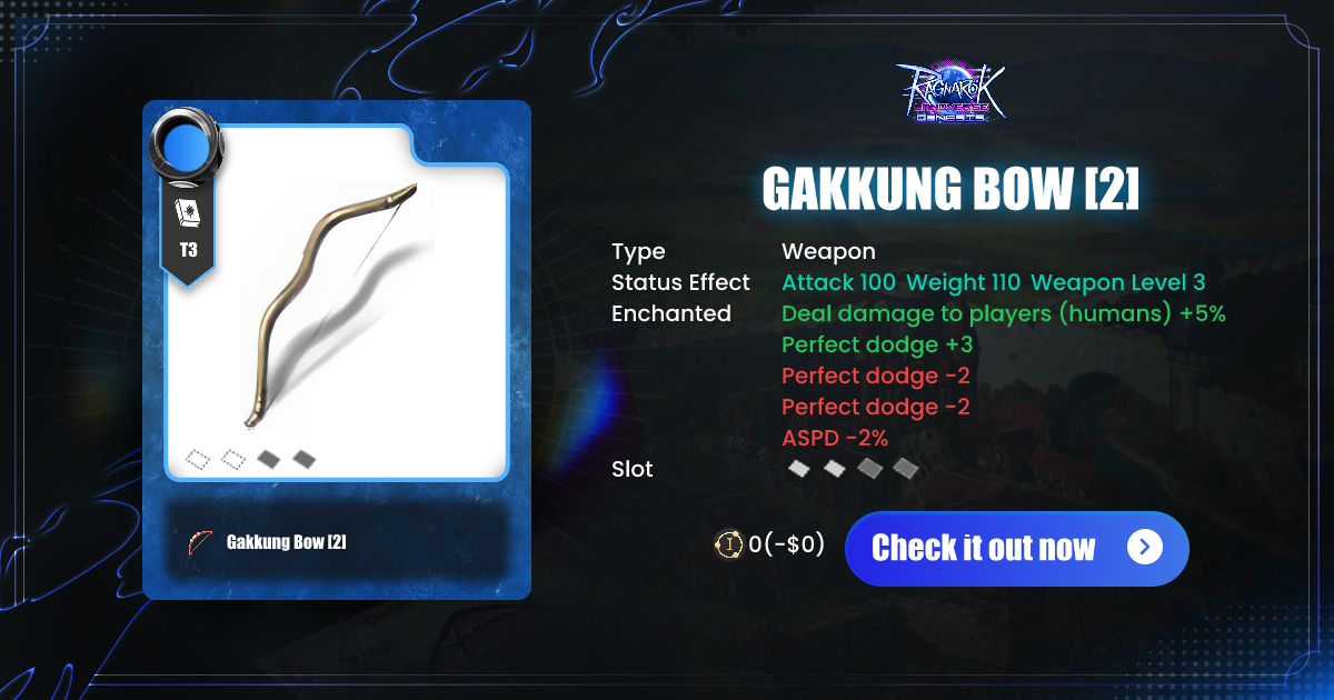 Gakkung Bow [2] - Marketplace | Maxion