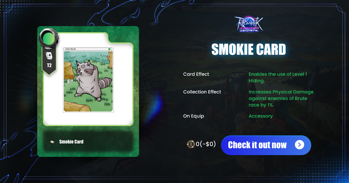 Smokie Card - Marketplace | Maxion