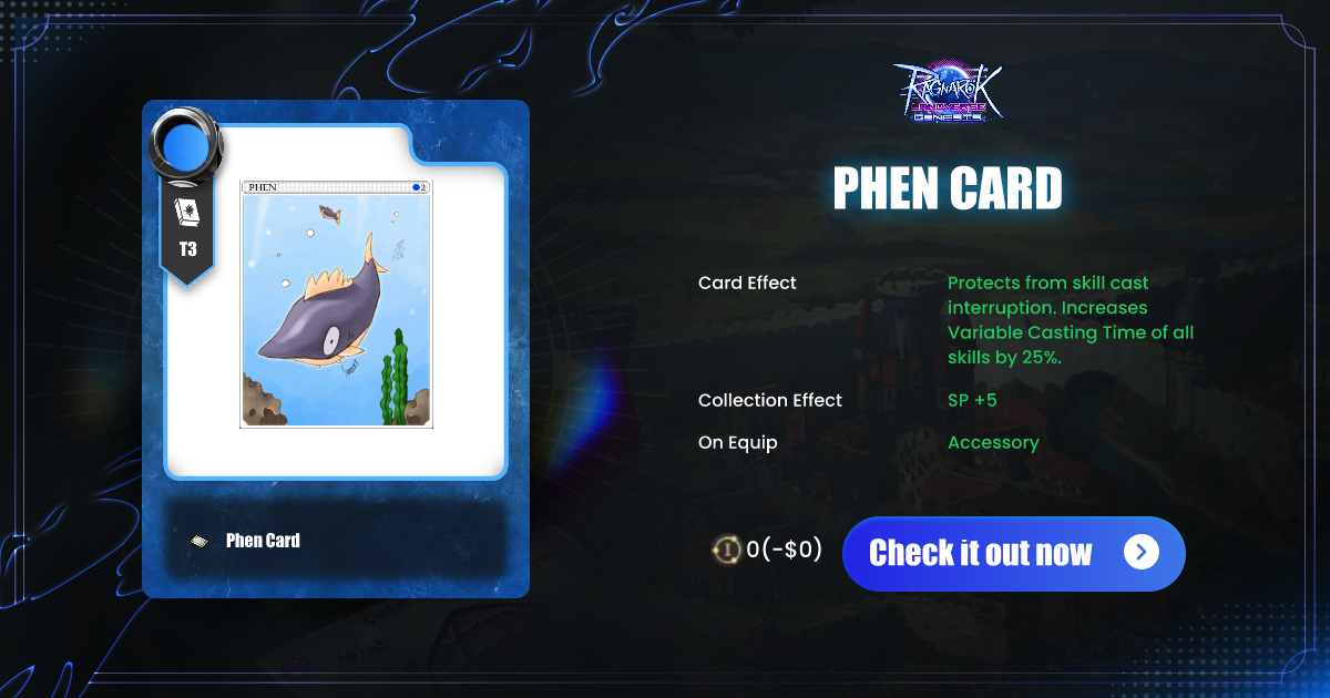 Phen Card - Marketplace | Maxion