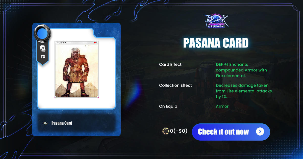 Pasana Card - Marketplace | Maxion