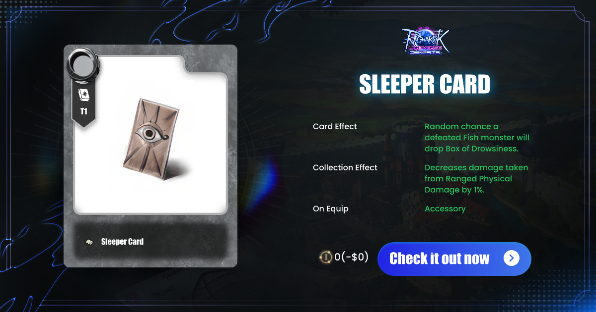Sleeper Card - Marketplace | Maxion