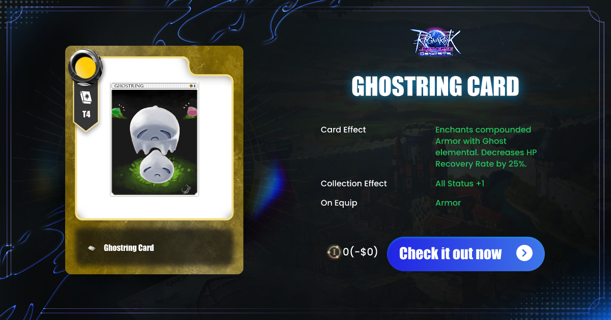 Ghostring Card - Marketplace | Maxion