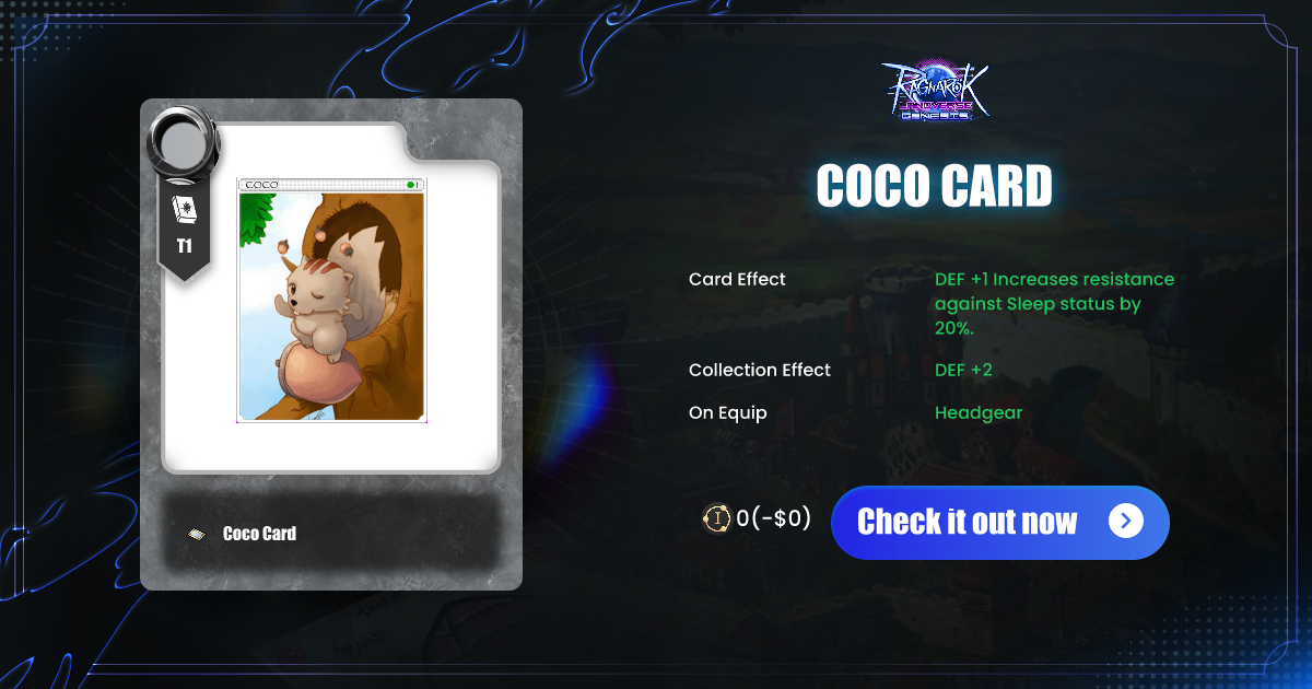 Coco Card - Marketplace | Maxion