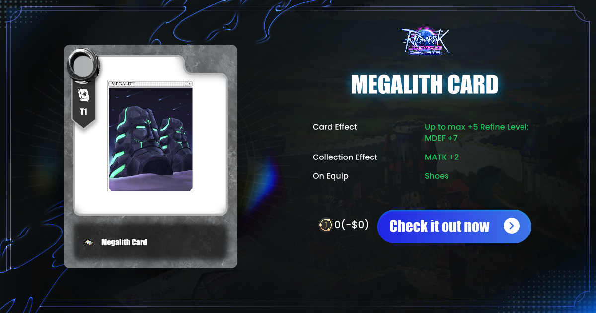 Megalith Card - Marketplace | Maxion