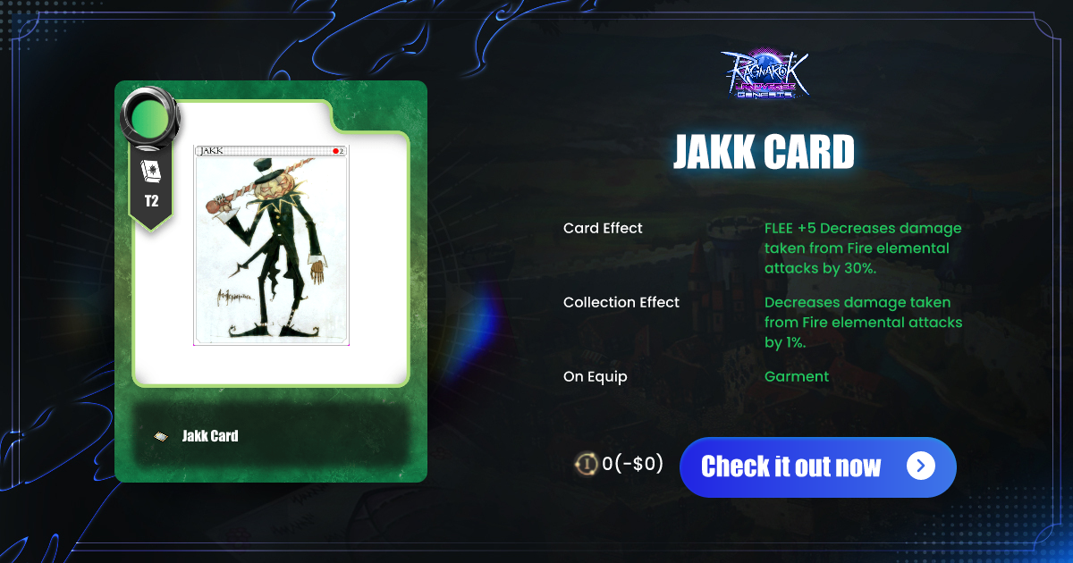 Jakk Card - Marketplace | Maxion