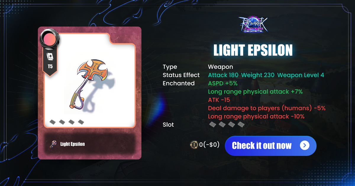 Light Epsilon - Marketplace | Maxion