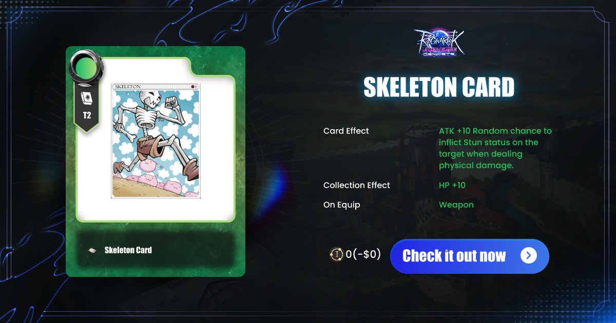Skeleton Card - Marketplace | Maxion