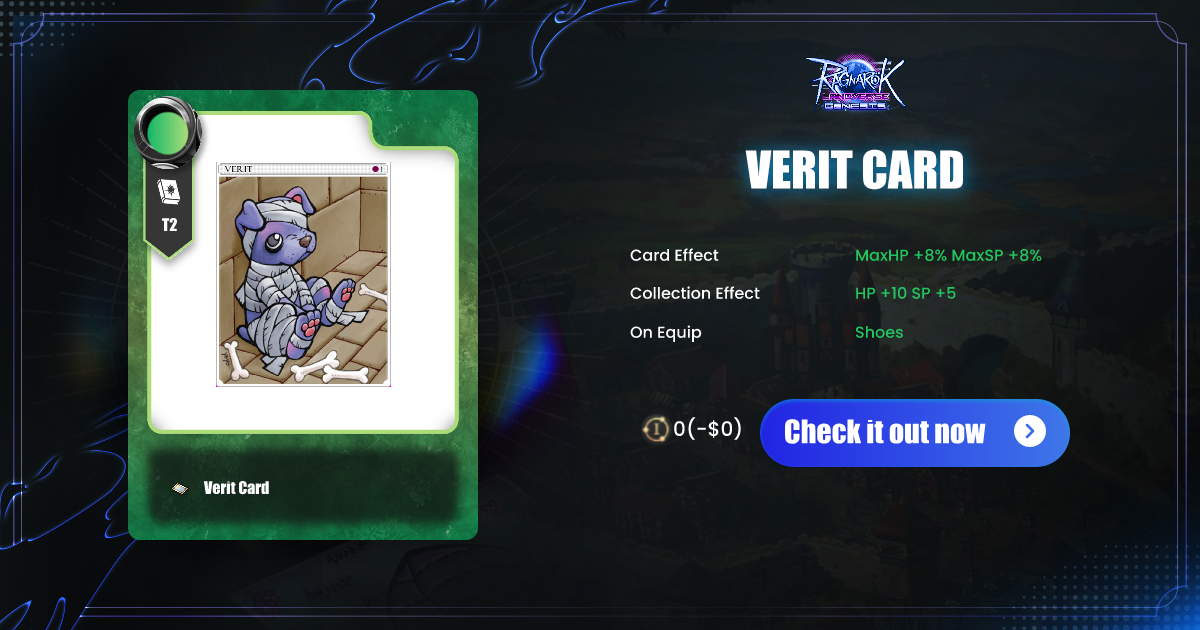 Verit Card - Marketplace | Maxion