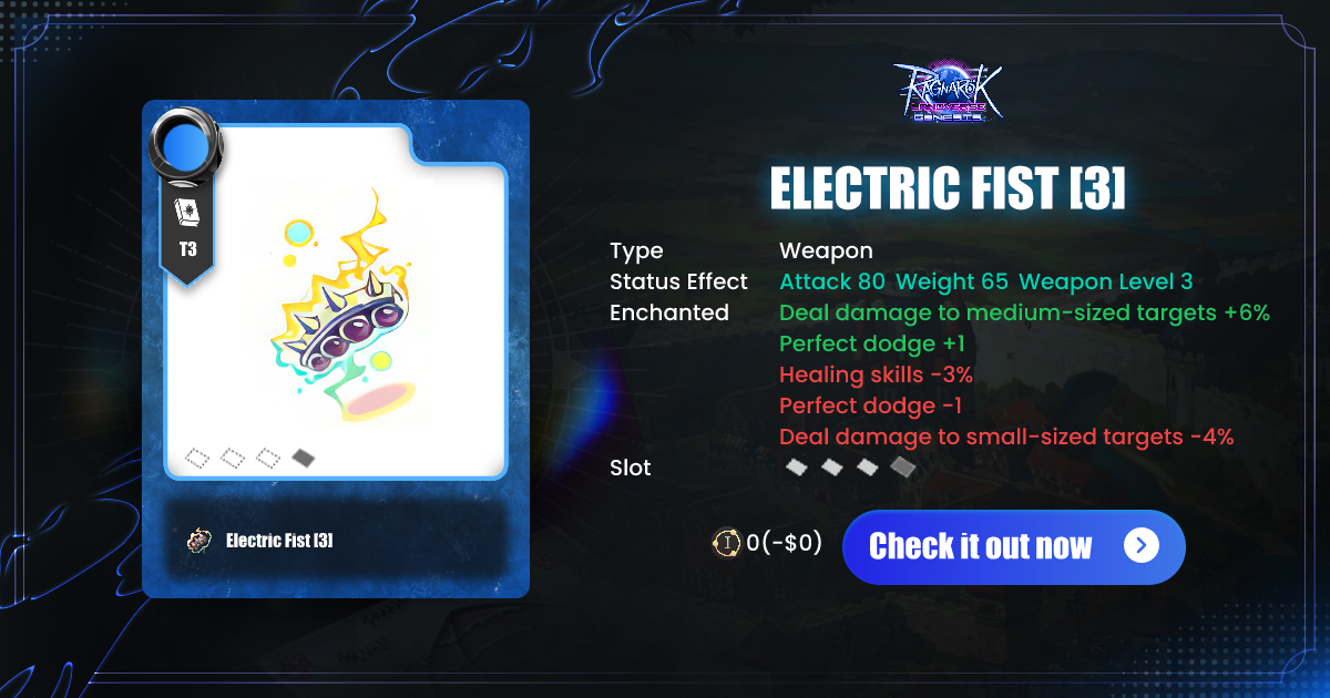 Electric Fist [3] - Marketplace | Maxion