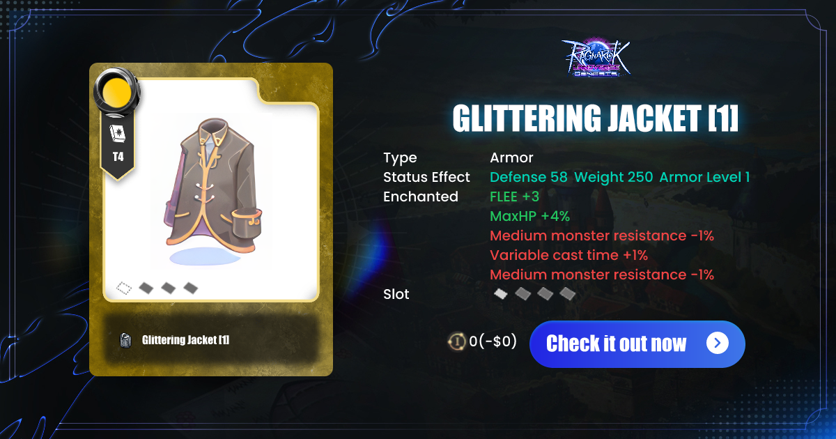 Glittering Jacket [1] - Marketplace | Maxion