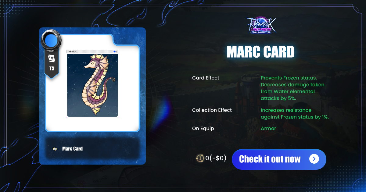 Marc Card - Marketplace | Maxion